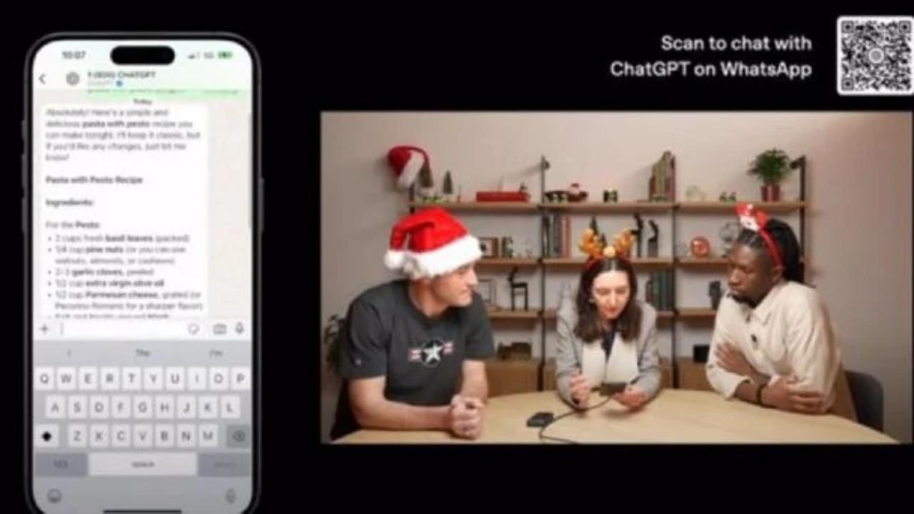 OpenAI permite conversar con ChatGPT a través de WhatsApp y llamadas telefónicas, con el nuevo ...