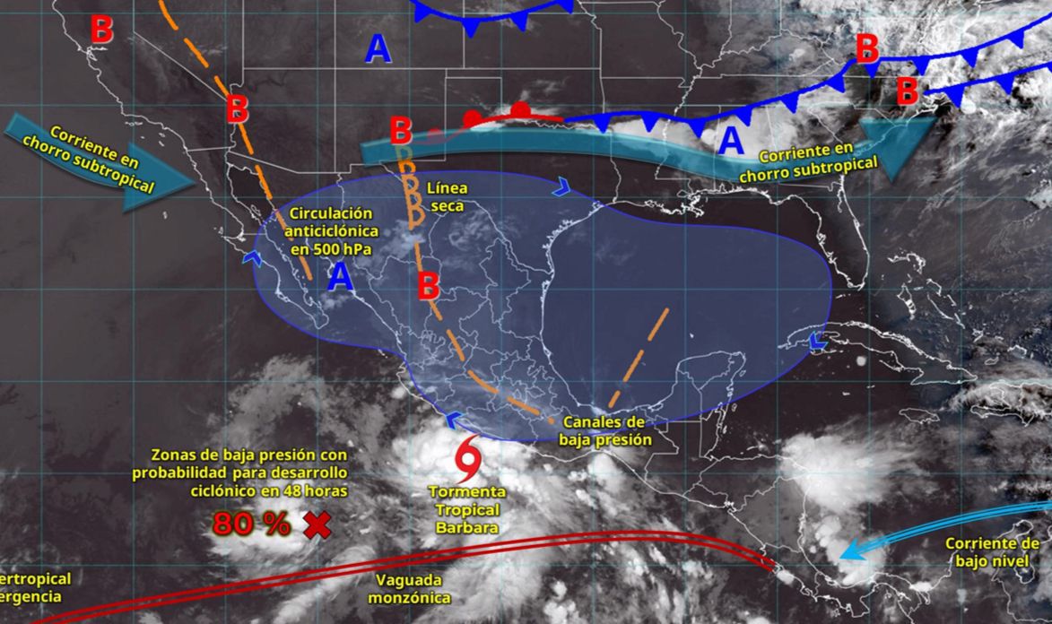 El efecto Fujiwhara: la posible interacción entre ciclones en el Pacífico Mexicano – NoticiasPV ...